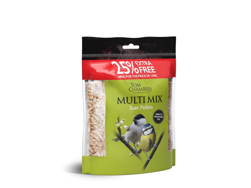 Multi Mix Suet Pellets -1.5kg + 25% Extra Free = 1.88kg - Merryhatton ...