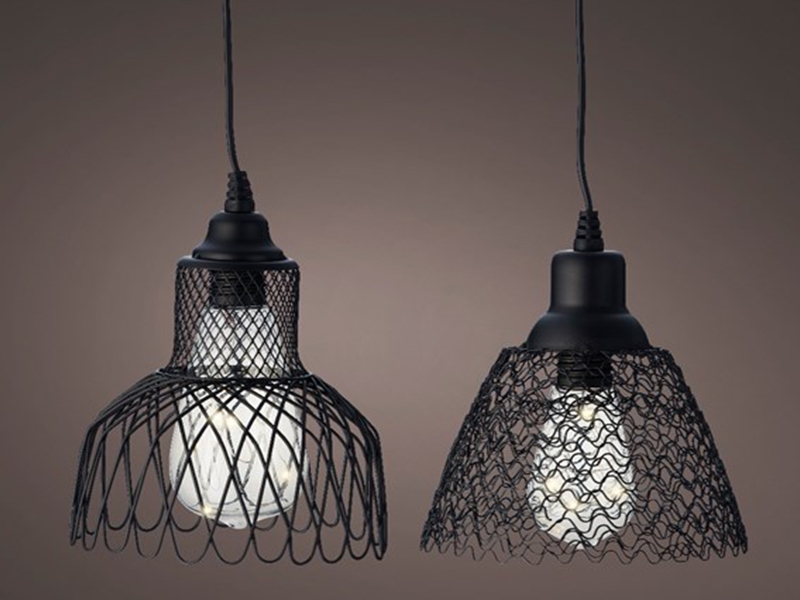 Solar hanging light metal - Merryhatton Garden Centre