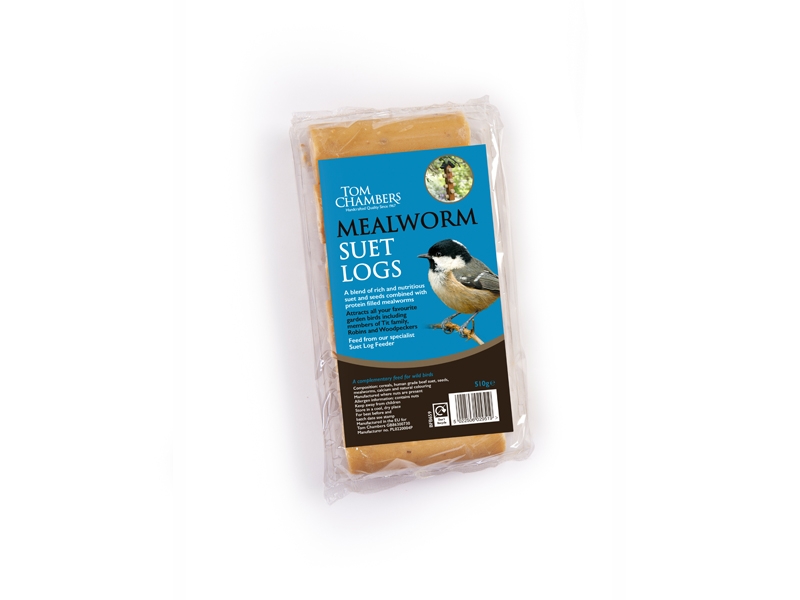 Suet Logs - Mealworm - Merryhatton Garden Centre